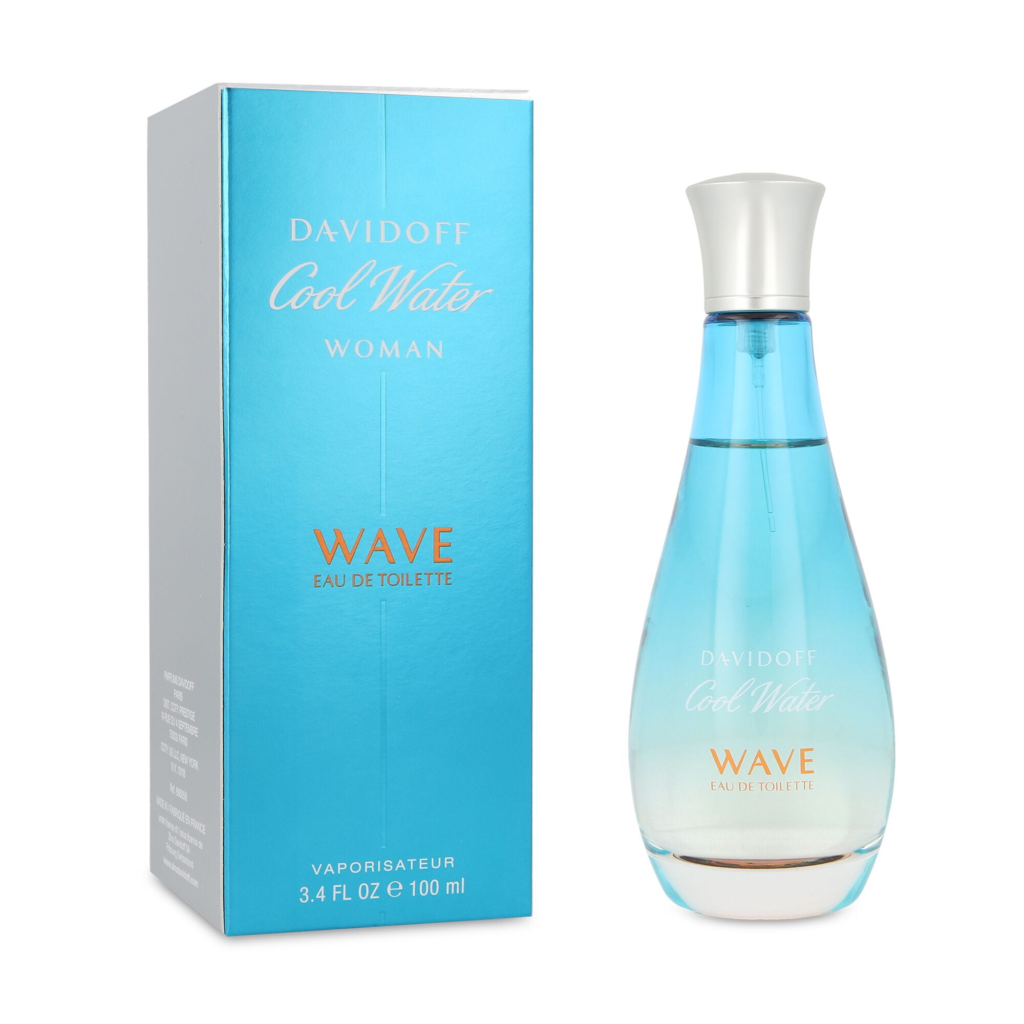 Cool Water Wave 100 Ml Edt Spray Davidoff Model | Walmart en línea