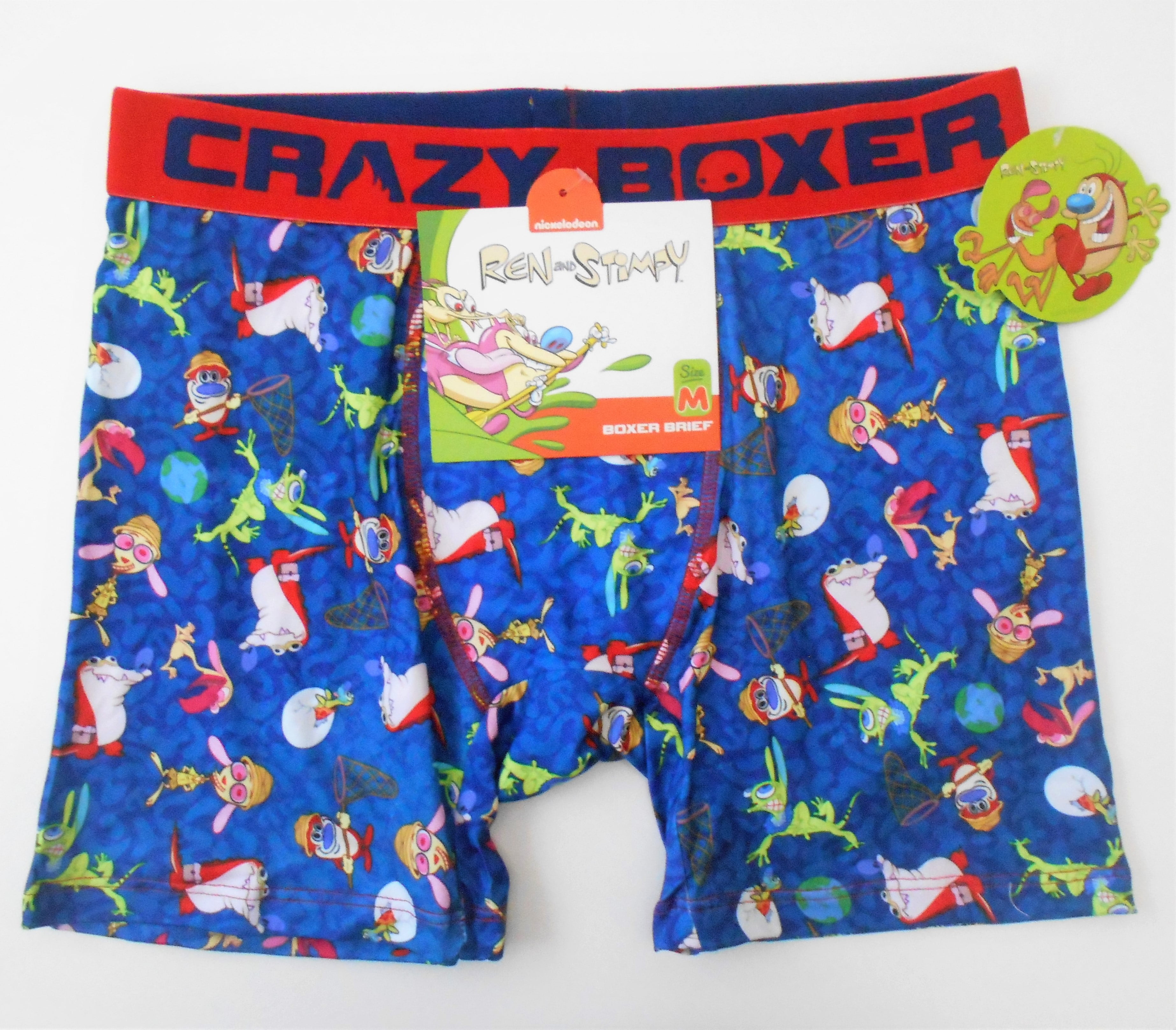 Crazy Boxer - CRAZY BOXER MEN UNDERWEAR - BOXER BRIEF - REN AND STIMPY ...