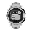Restored Garmin Instinct 2S Solar, Mist Gray Garmin Certified ...