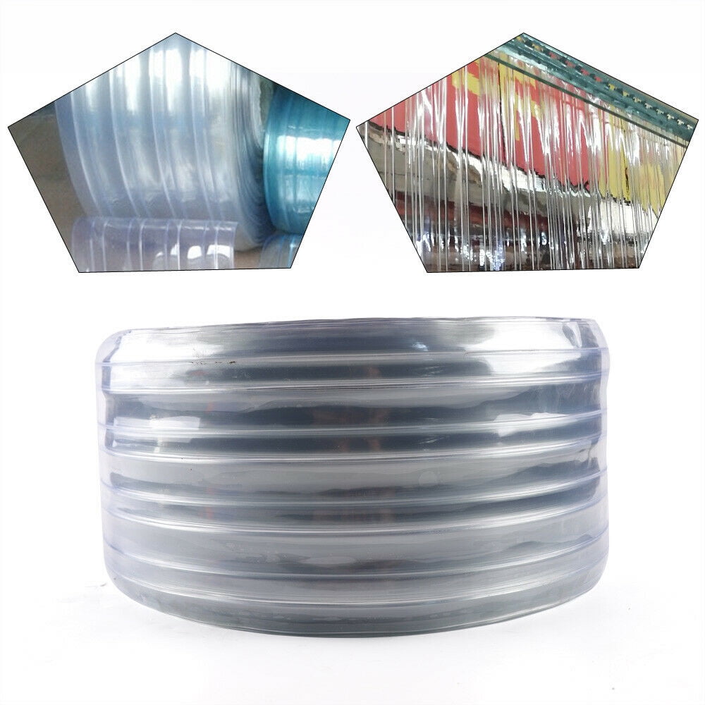 CNCEST 164ft PVC Plastic Strip Curtain Freezer Room Door Strip ...