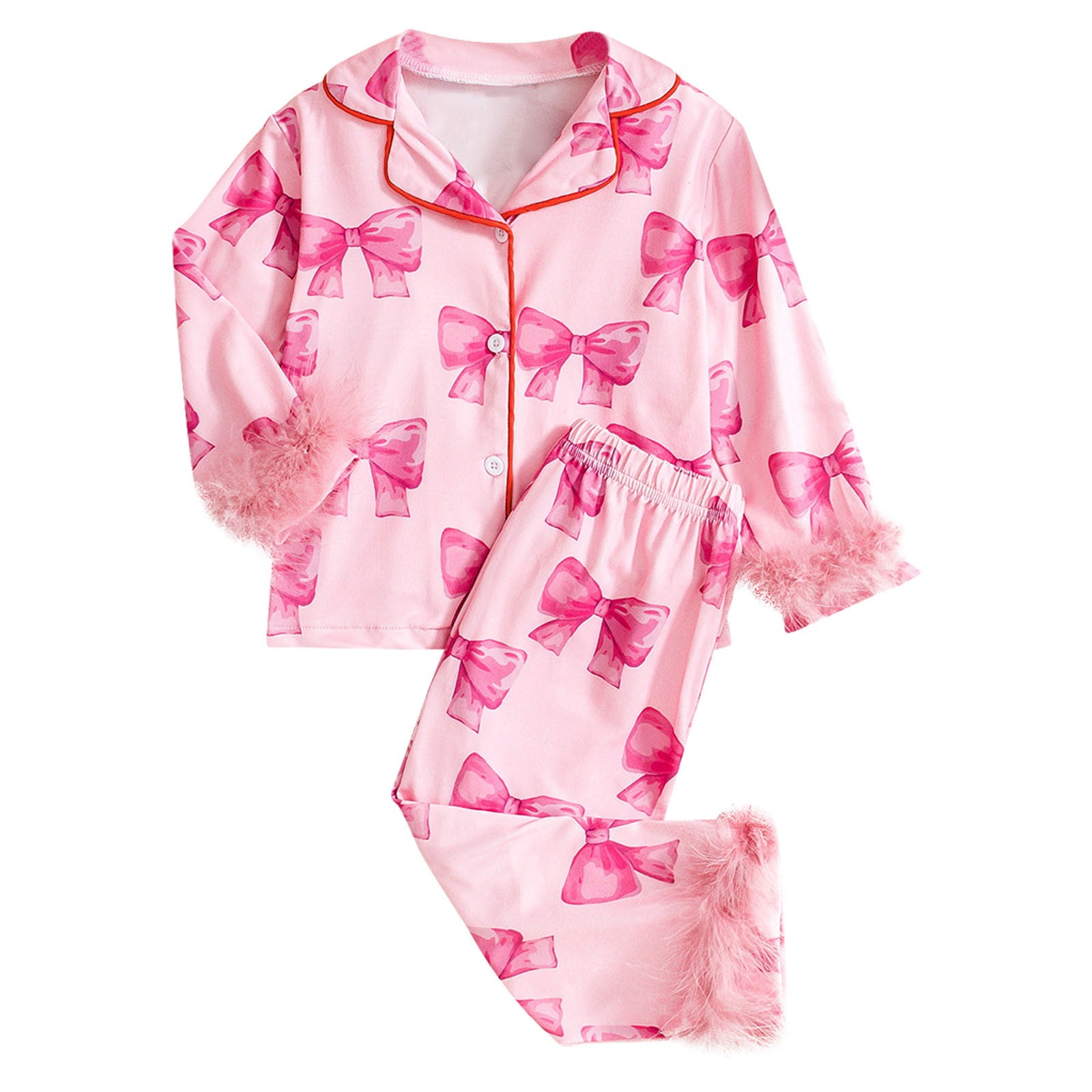 Click here for Ajiwyh Kids Pajamas Girls Girls Valentines Day Swe... prices