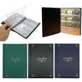 Kinaerty Coin Collection Book 10 Pages 150 Pockets Transparent PVC ...