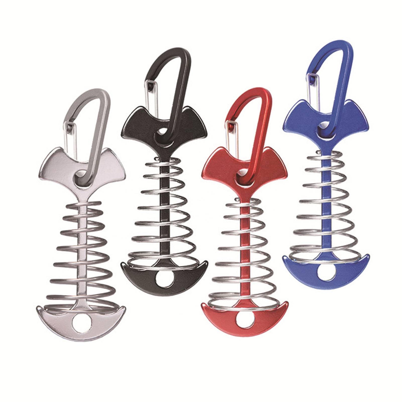 SPRING PARK Flexible Hiking Camping Aluminum Alloy Fishbone Hook with ...