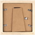 5x5 Grain Picture Frames Natural Solid Wood Environmental Paint Photo ...