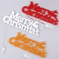 Merry Christmas Light up Sign Outdoor Xmas Window Decorations Lighted ...