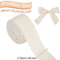 10 Yards Burlap Frayed Ribbon Hessian Ribbon Jute Ribbon for Craft ...
