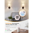 10000mAh Battery Operated Wall Sconces,Up to 100 Hours with ...