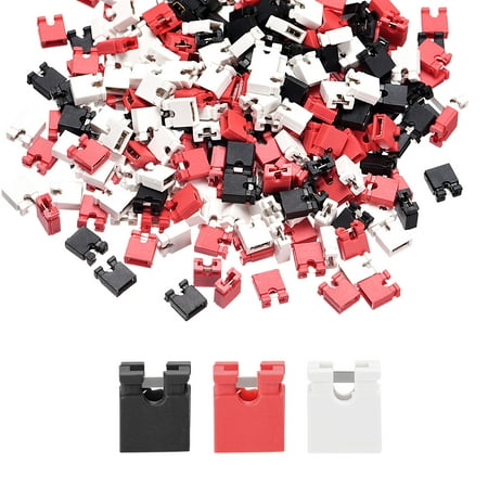 1Set 2.54mm Pin Header Jumper Cap,Short Circuit Connection Cap Mini ...