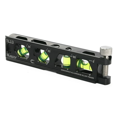 SHARKDOOK Roadster Level, Magnetic Torpedo Level with 4 Vials, 15.8cm ...