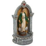 Design Toscano Virgin Mary of The Miraculous Medal Italian-Style Font ...