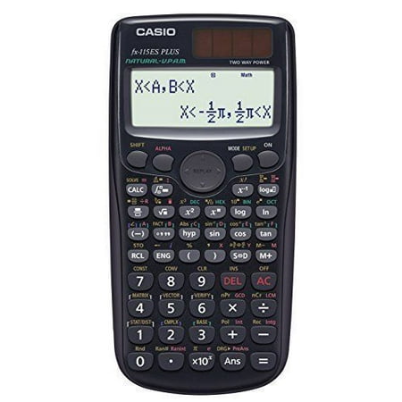 Casio FX-115ES Plus BK (Black) Advanced Scientific Calculator - Walmart.com