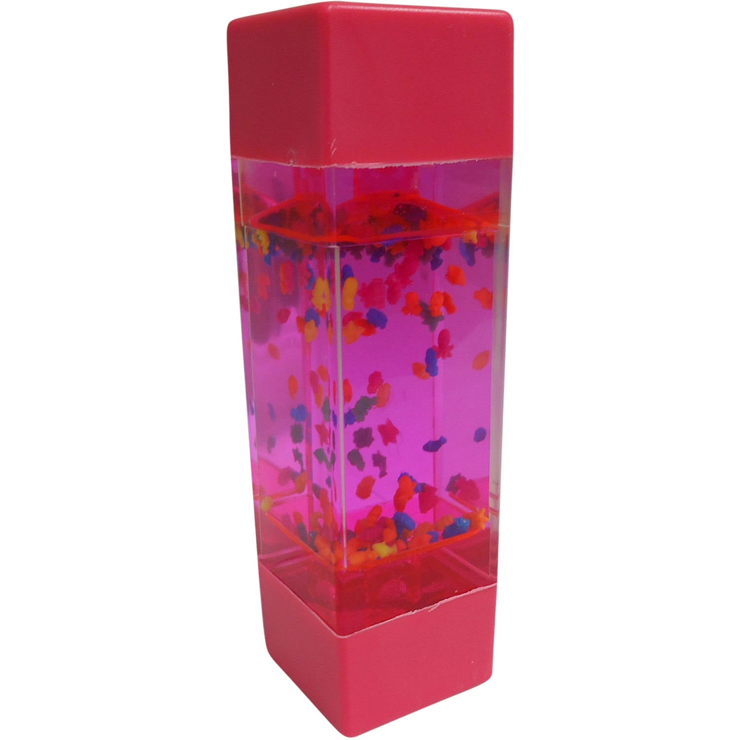 Fun and Functional Liquid Timer with Square Shape, Turn it over and see ...