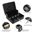 "Geohiaul Cash Box with Money Tray and Lock, Heavy Duty Metal, 11.80 ...
