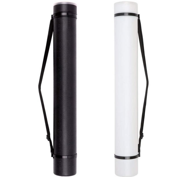 PEACNNG 2-Pack Poster Documents Storage Tube Extendable for Artworks ...
