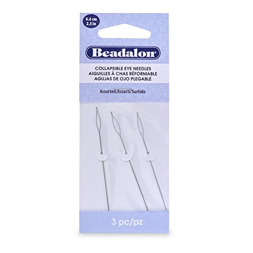 Beadalon Collapsible Eye Needle Assorted Sizes - Walmart.com - Walmart.com