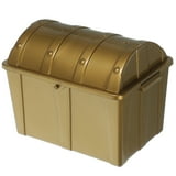 Yage Kids Treasure Chest Small Plastic Storage Box Vintage Pirate ...