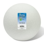 FloraCraft White STYROFOAM Ball, 6 Inch Diameter - Walmart.com