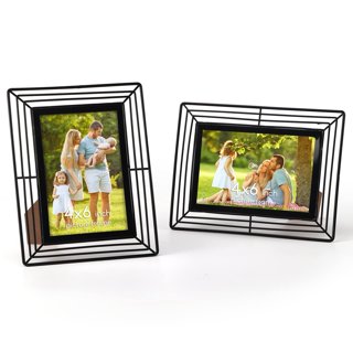 Mainstays 4x6 Front Loading Picture Frame, Black, Set of 12 - Walmart.com