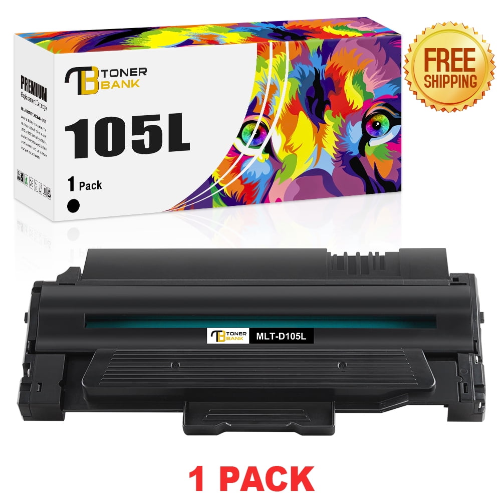 Toner Bank 1-Pack Compatible Toner for Samsung MLT-D105L 105L ML-1910 ...