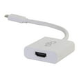 C2G USB 3.1 USB-C to HDMI Audio/Video Adapter - White (TAA Compliant ...