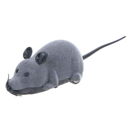 Peggybuy Wireless Plush Electronic Mice Interactive Cat Mechanical ...