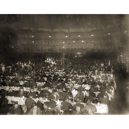 Salvation Army'S New Year'S Dinner In A Large Auditorium Was Attended ...