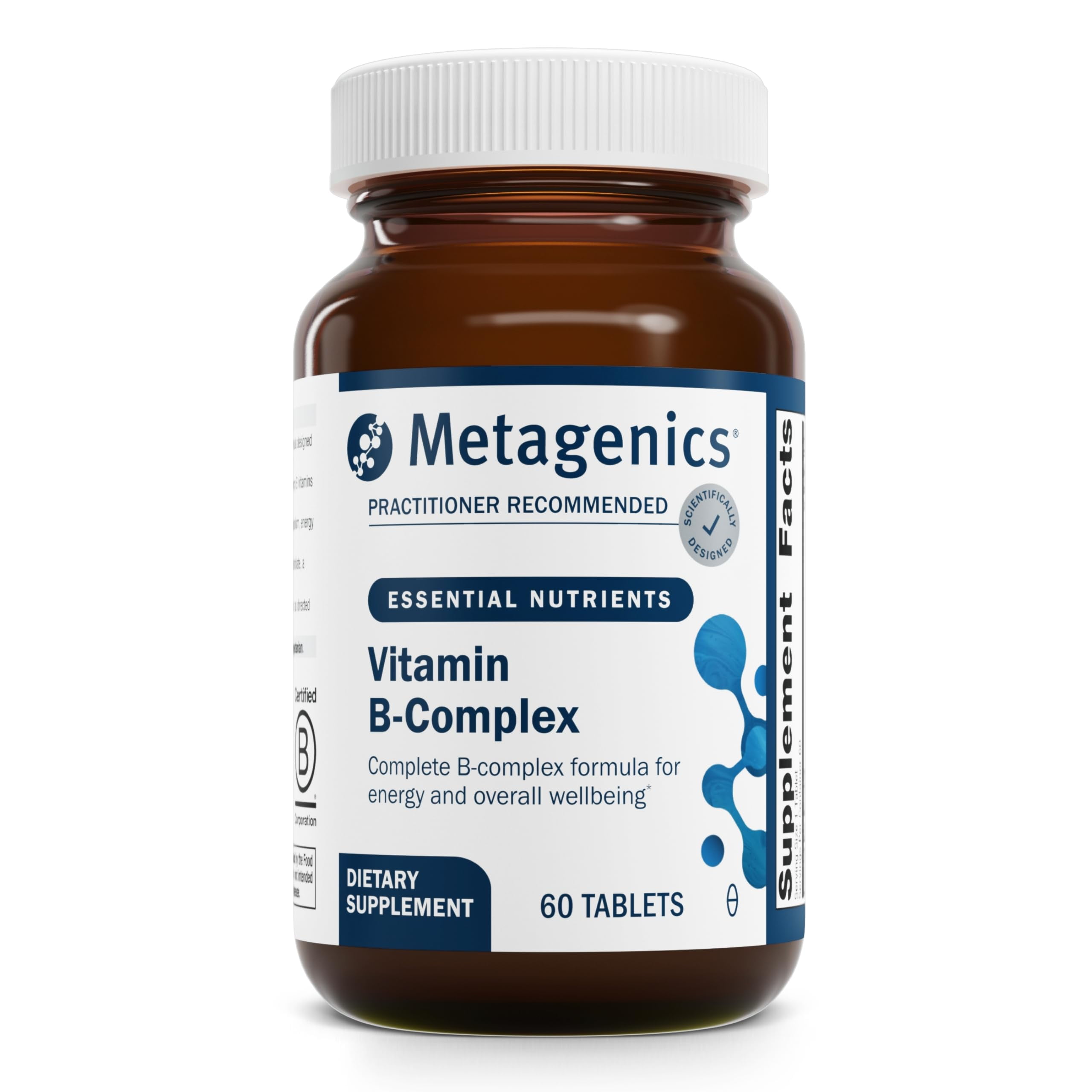 Suplemento Metagenics Vitamina B Complex 60 comprimidos | Walmart en línea