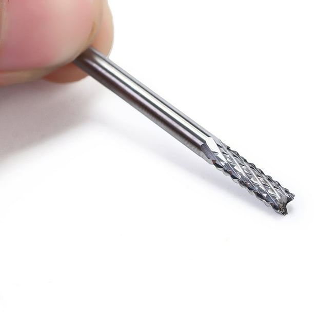 10 Pieces Set Tungsten Carbide Extended PCB Corn Cutter CNC Engraving ...