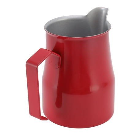 Milk Pitcher Cup, 304 Stainless Steel One Piece Molding 550ml Coffee ...