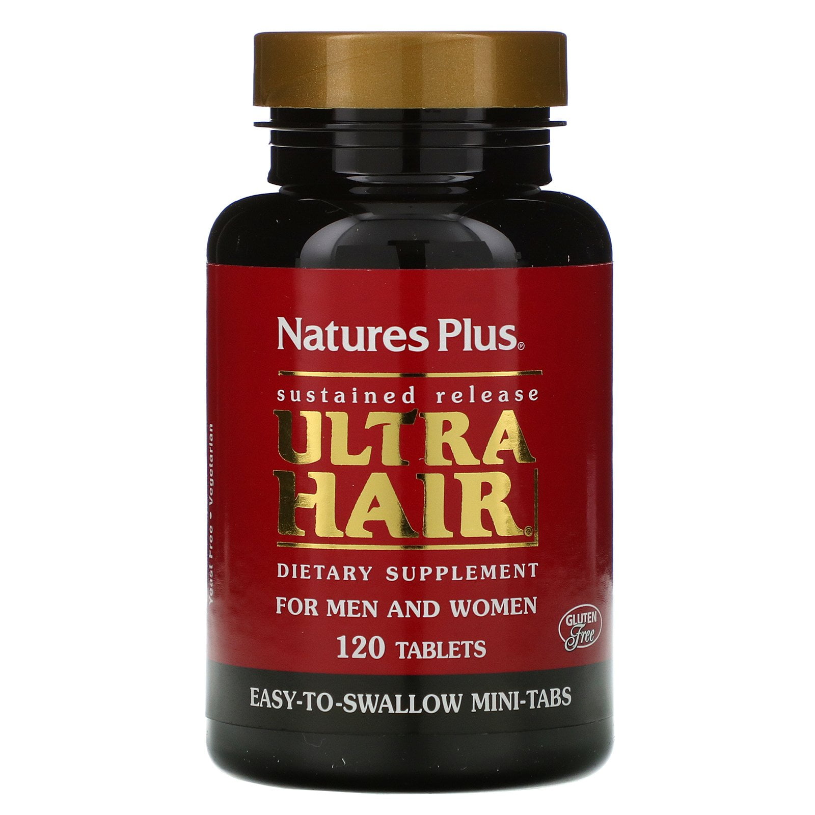 Nature's Plus Ultra Hair, For Men & Women, 120 Tablets - Walmart.com