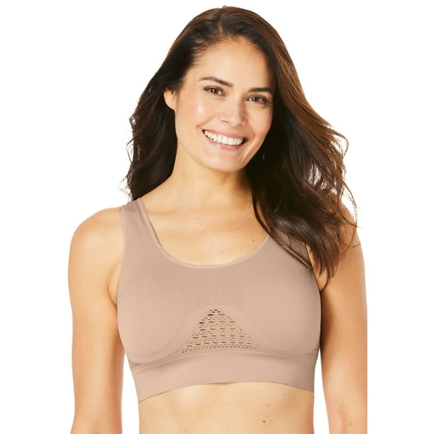 Secret Solutions Women's Plus Size Cooling Bra - Walmart.com Secret Solutions Women's Plus Size Cooling Bra - Walmart.com