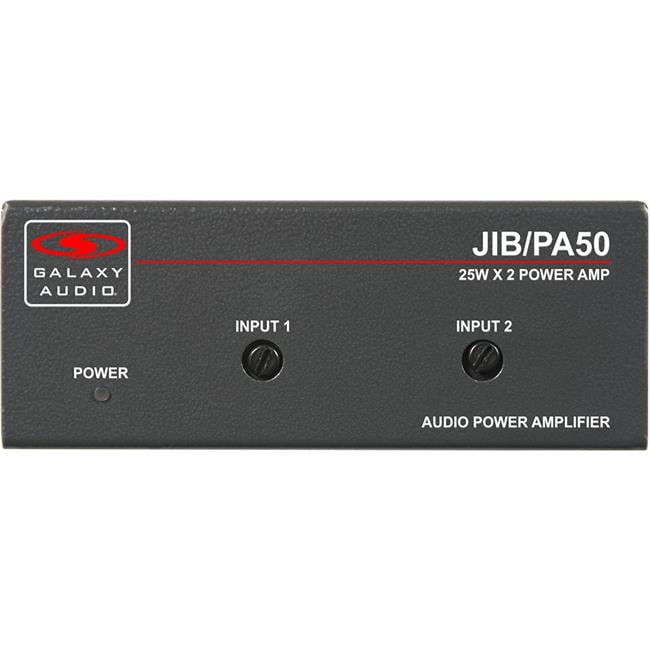 Galaxy Audio JIBPA50 0.12 in. Compact Stereo Power Amplifier with RCA ...