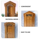 MLINS Wooden Mini Door for Use Light Brown Reallike Design with ...