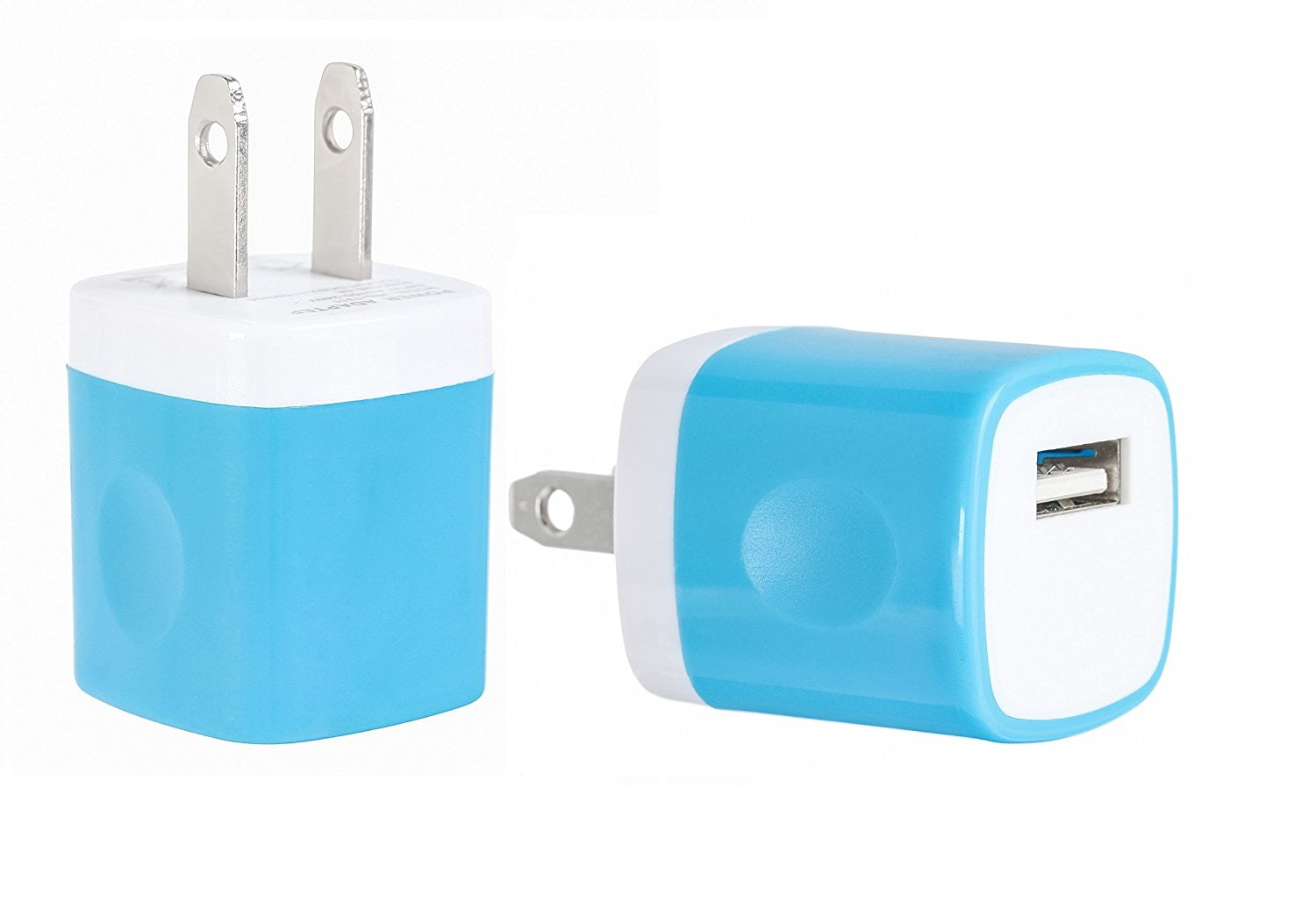 Spark Electronic 2 PC Dual Color 2-Tone Universal USB Travel - Walmart.com