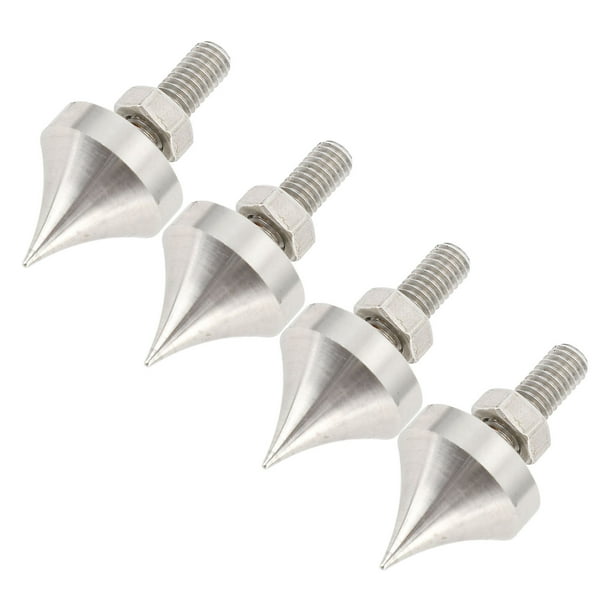 4 Pack Speaker Isolation Spikes Floor Protectors, Adjustable HiFi ...