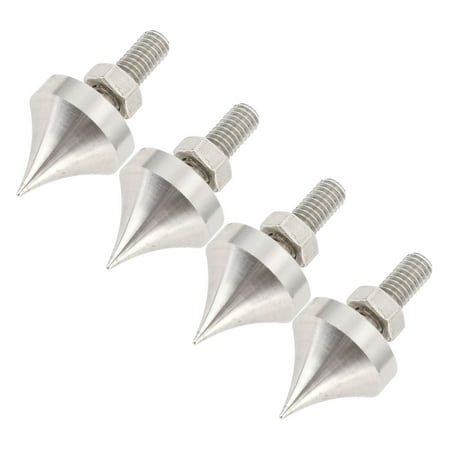 4 Pack Speaker Isolation Spikes Floor Protectors, Adjustable HiFi ...