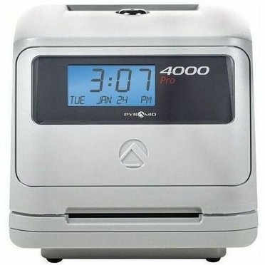 Pyramid Time Systems PTI5000HD, Heavy-Duty Auto Totaling Time Clock ...