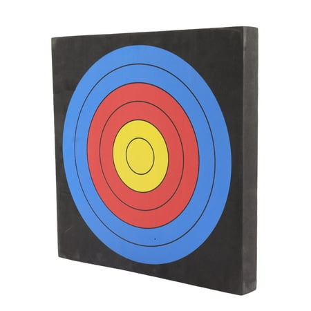 Square EVA Target, Stackable Printed 10 Ring Portable Practice Target ...