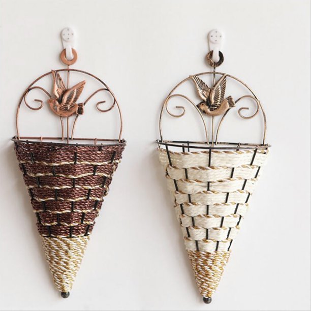 Cone Shaped Hanging Baskets