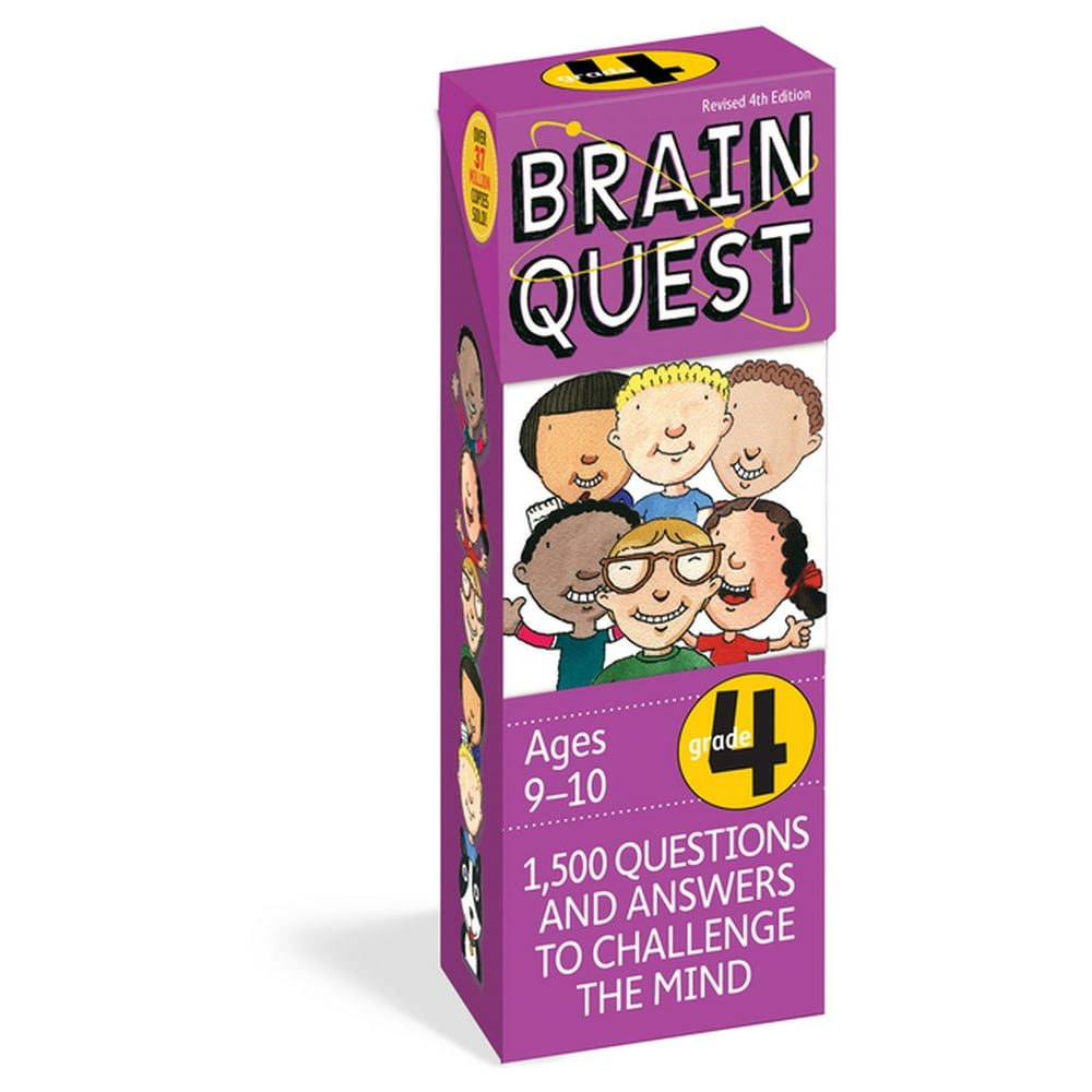 Brain Quest Decks: Brain Quest Grade 4, Revised 4th Edition: 1,500 ...