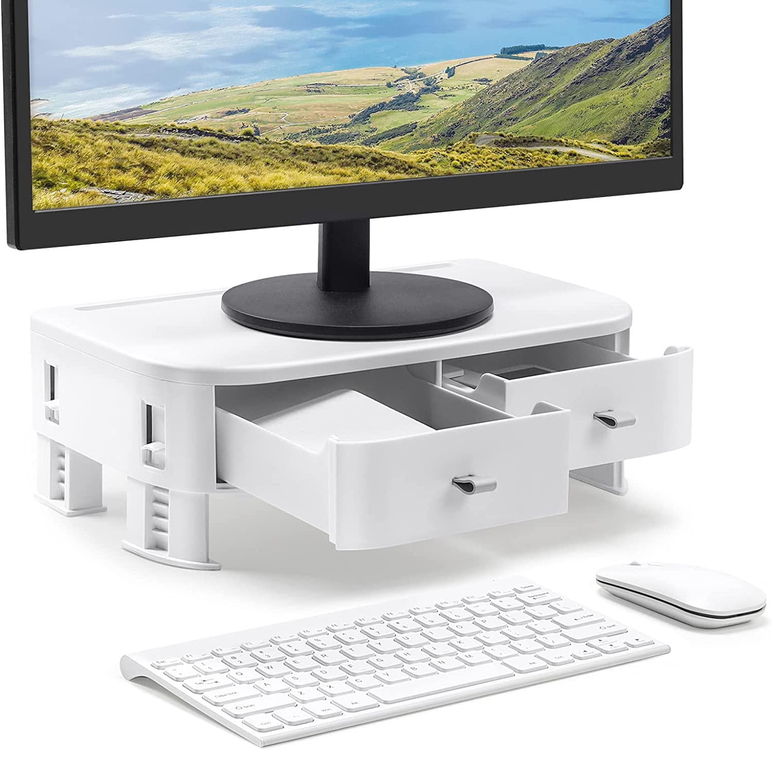 Click here for Moustache Adjustable Heights Computer Monitor Stan... prices