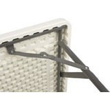 34-inch Square Folding Table with Molded Top, Steel Legs (FOLDTS3429 ...