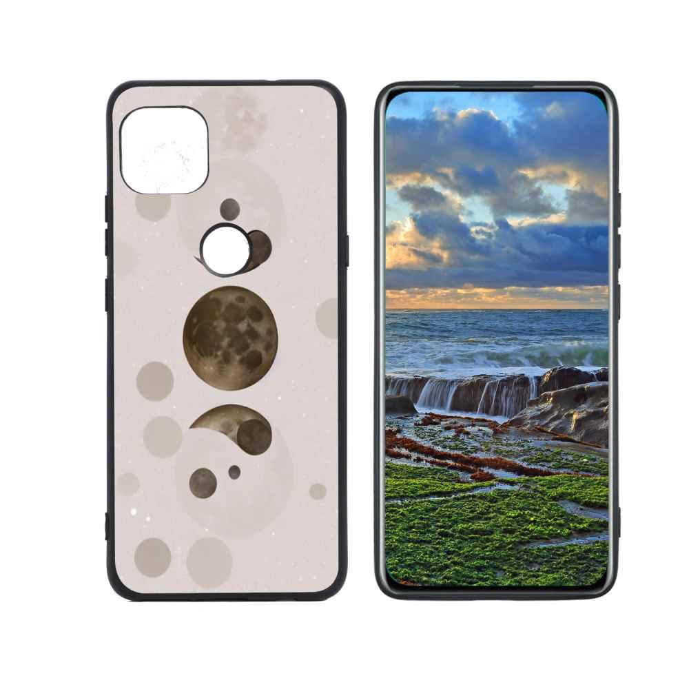Lunar-Phases-194 Phone Case, Degined for Moto One 5G Ace Case Men Women ...