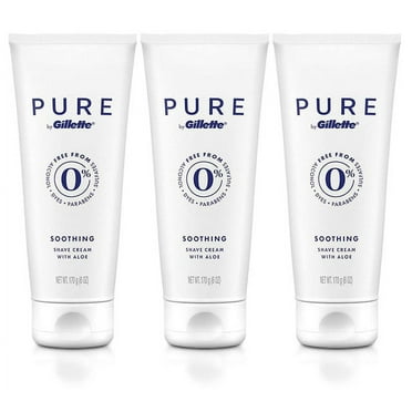 PURE by Gillette Shaving Gel for Men, 6 fl oz - Walmart.com
