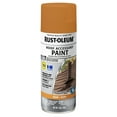 Cedar, Rust-Oleum Roof Accessory Coating Satin Spray Paint- 314061, 12 ...