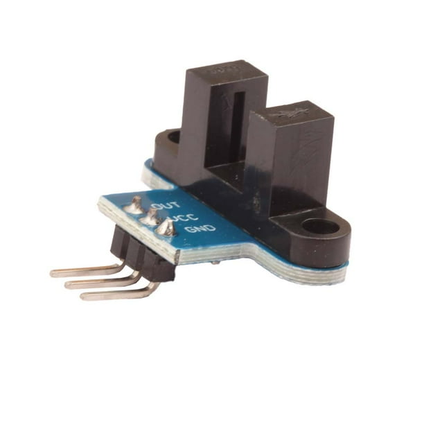 5pcs Slotted Optical Optocoupler Speed Measuring Sensor Module 3 3v To