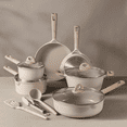 Carote Ceramic Pans and Pots Set, 13 Piece Industion Kitchen Non-Stick ...