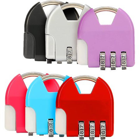 Surrme 3 Digit Combination Padlock Padlock Code Locker Digital ...