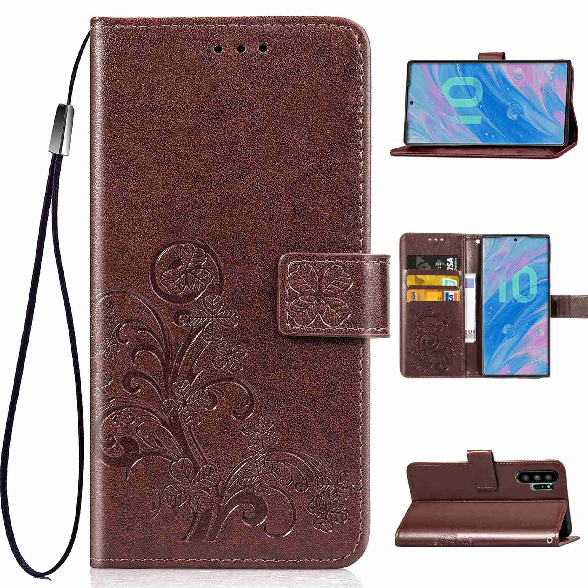 Dteck Case For Samsung Galaxy Note 10 Plus Wallet Case, Wallet Flip ...