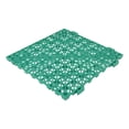 Modular Interlocking Cushion Rubber Floor Tiles, Non Splicing Drainage ...